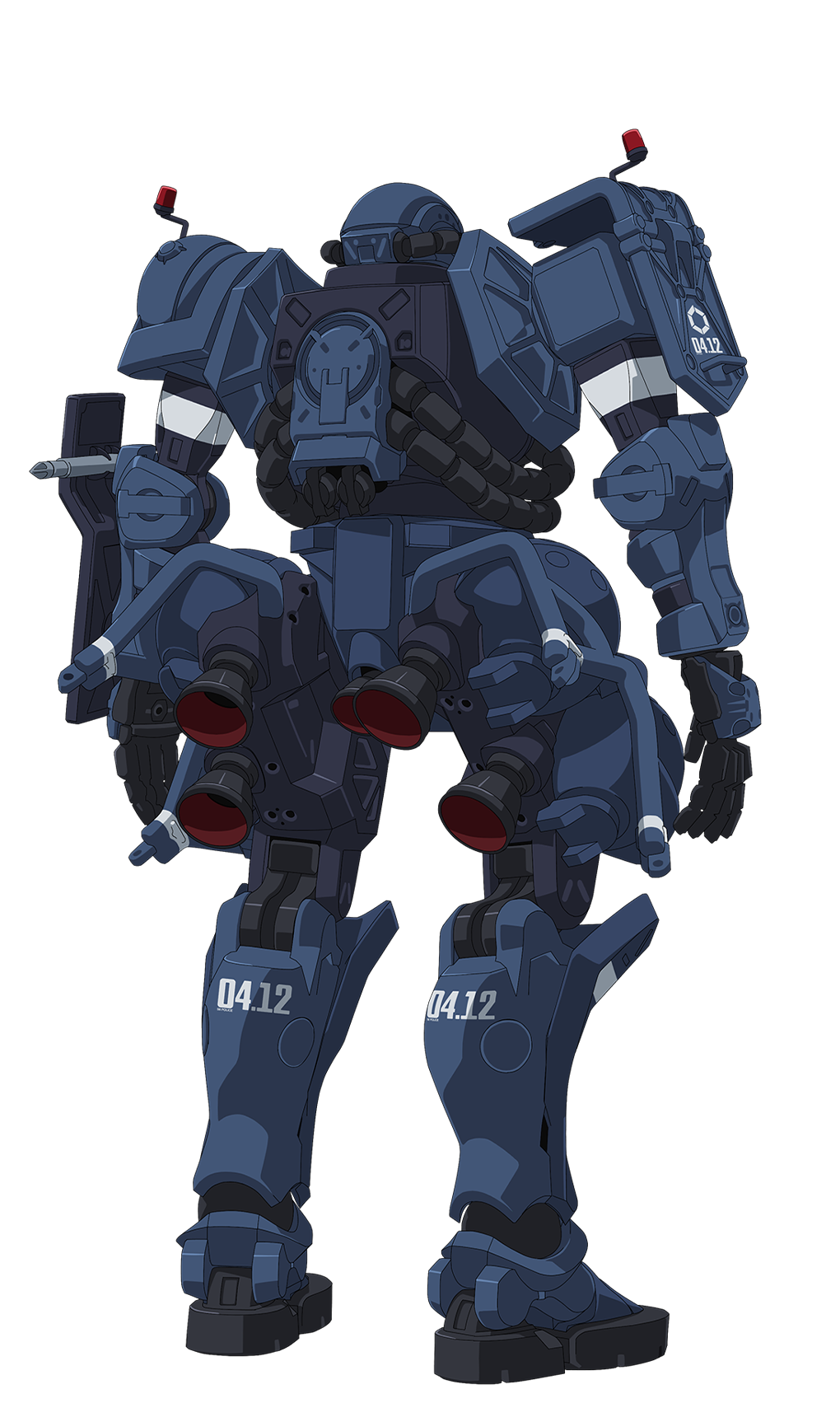 Police Zaku, Armored RRU Type | MECHA | Mobile Suit Gundam GQuuuuuuX ...