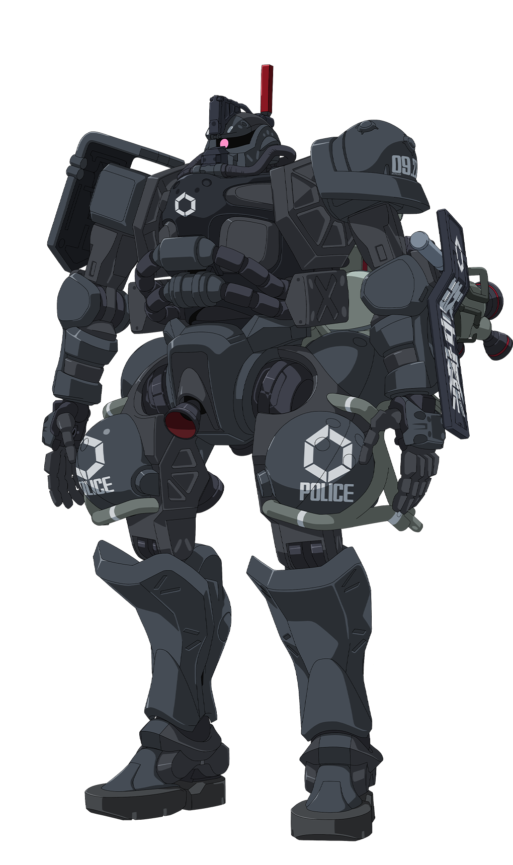 Police Zaku, Armored RRU Type | MECHA | Mobile Suit Gundam GQuuuuuuX ...