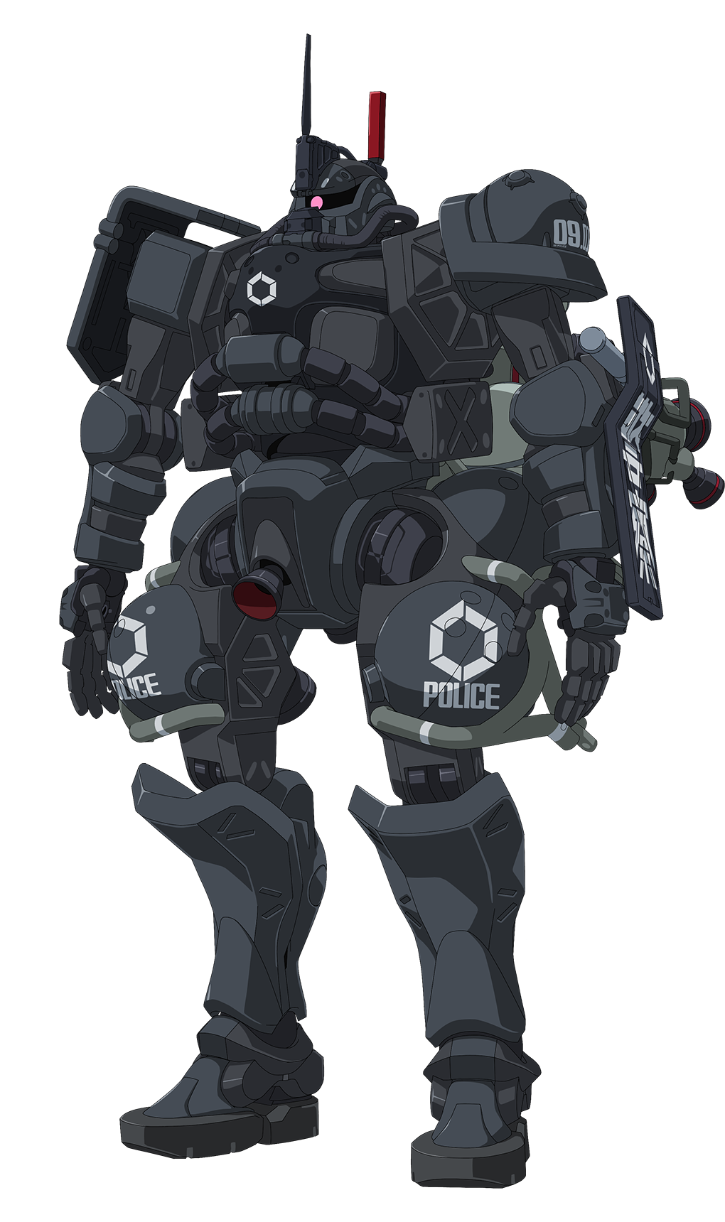 Police Zaku, Armored RRU Type | MECHA | Mobile Suit Gundam GQuuuuuuX ...