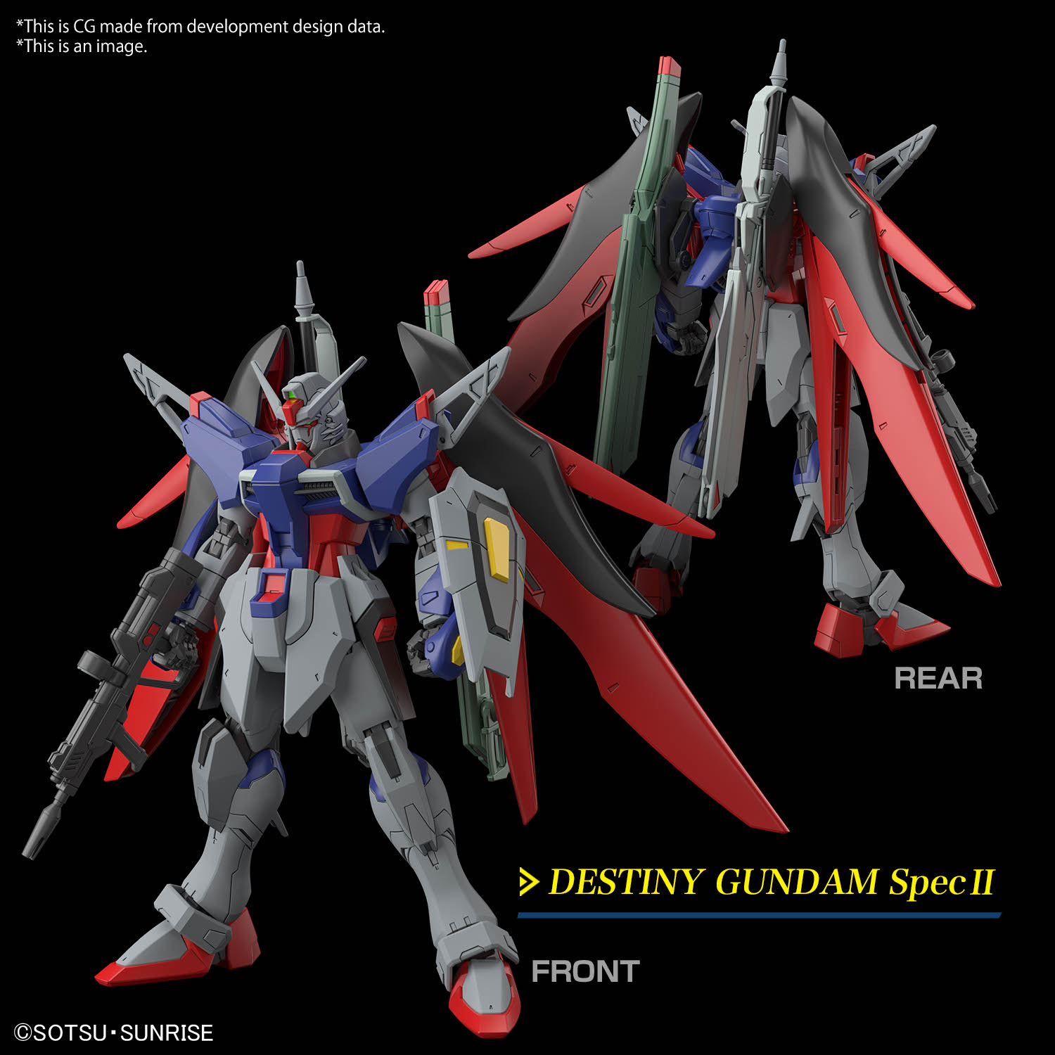 HG 1/144 DESTINY GUNDAM SpecⅡ&ZEUS SILHOUETTE｜The official website for ...