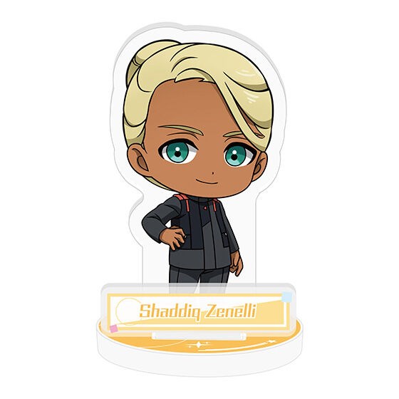 Suletta and Miorine in a Dress and Guel in a Business Suit! Gashapon ...