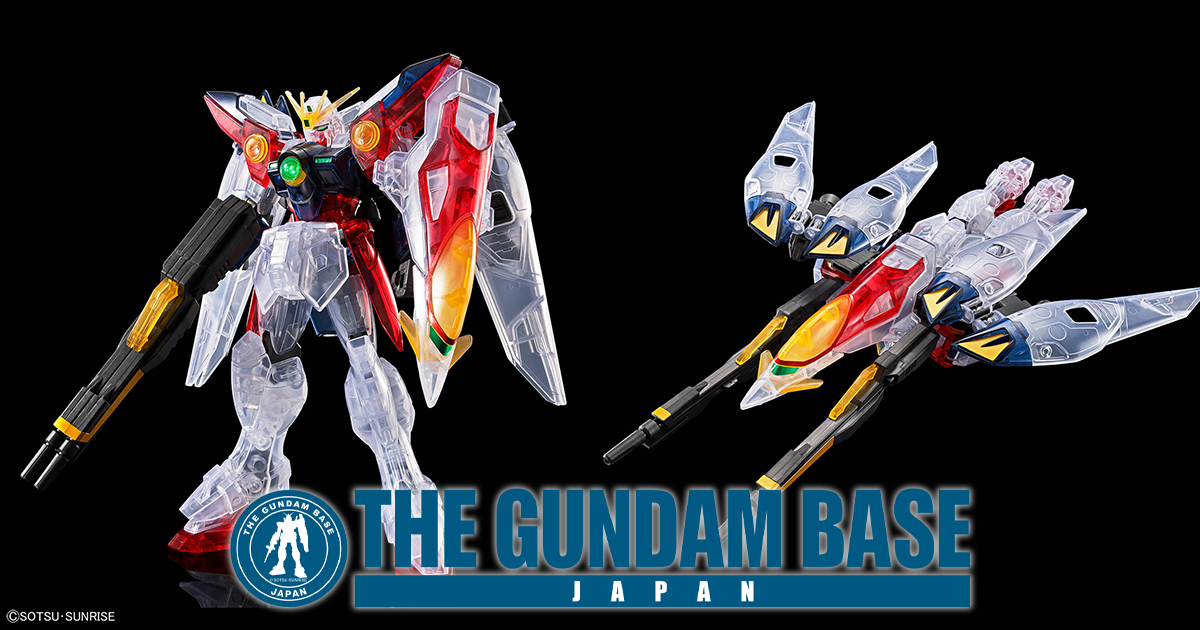 HG Wing Gundam Zero [Clear Color] Goes on Sale at THE GUNDAM BASE Stores on January 25th ...