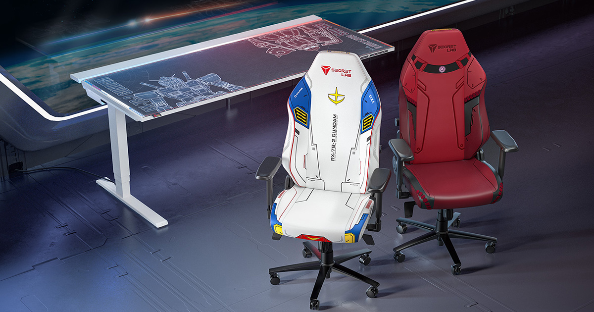 The Secretlab Mobile Suit Gundam Collection to be Released in North ...